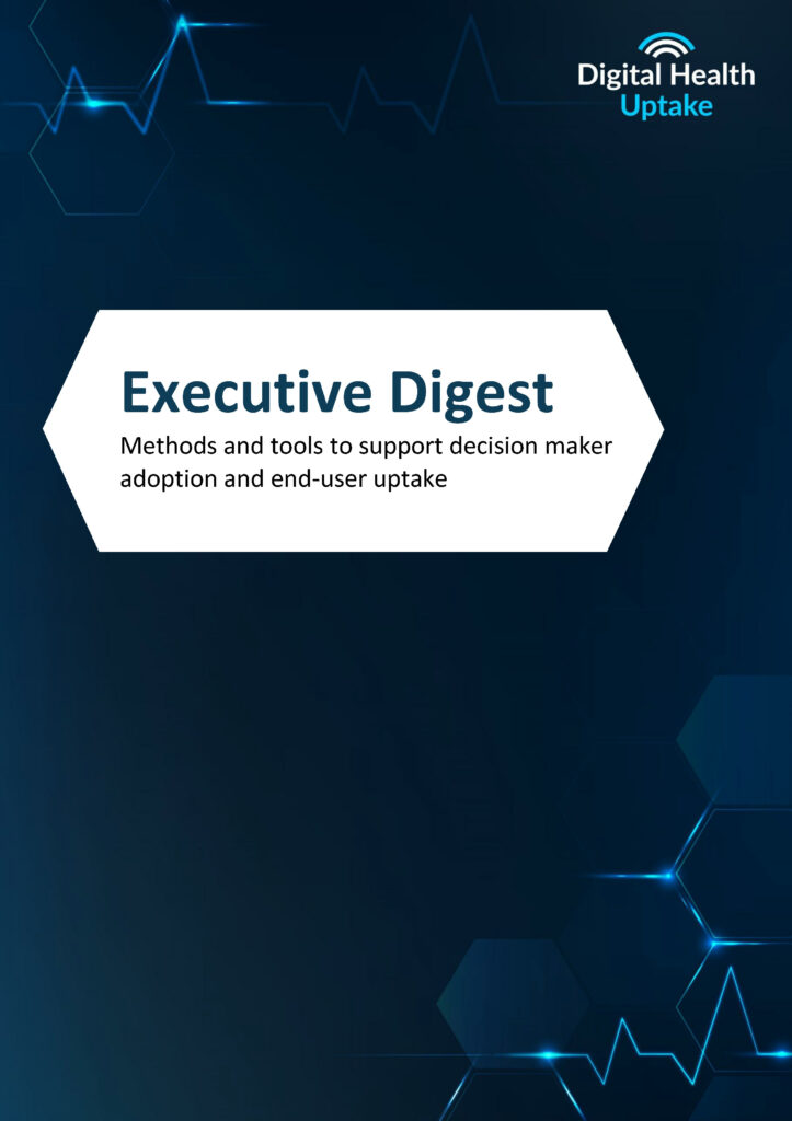 Methods and tools to support decision maker adoption and end-user ...