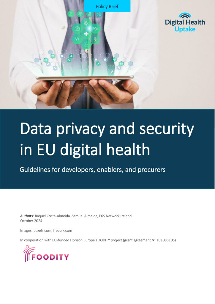 Data privacy and security in EU digital health – Digital Health Uptake ...